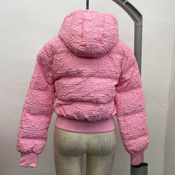 Jackets & Coats | Textured Fabric Puffer Jacket | Poshmark